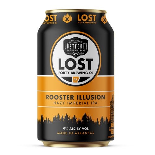 Rooster Illusion Hazy Imperial IPA | Caverns & Forests Board Game Café